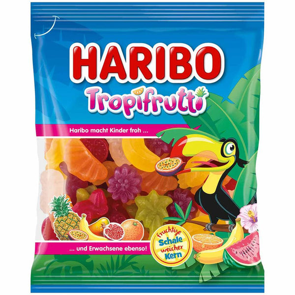HARIBO TROPIFRUTTI – GOMITAS DE FRUTAS TROPICALES – EXOTIC MUNCH