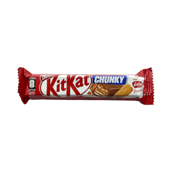 KitKat Chunky con Lotus Biscoff | Delicia de Dubái en Exotic Munch ...